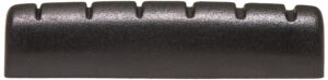 graphtech pt606000 tusq xl black self-lubricating slotted nut, epiphone style