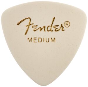 72 fender 346 classic guitar picks white medium