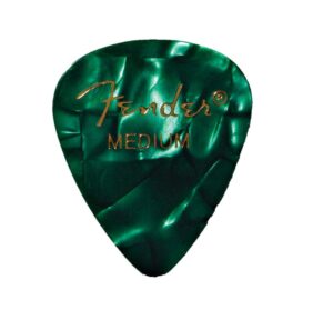 fender 351 shape premium picks (12 pack) for electric guitar, acoustic guitar, mandolin, and bass