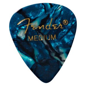 fender 351 shape premium picks (12 pack) for electric guitar, acoustic guitar, mandolin, and bass