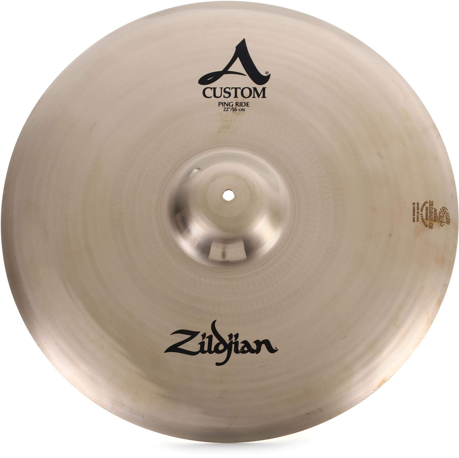 Zildjian A Custom Ping Ride Cymbal - 22 Inches Medium Weight