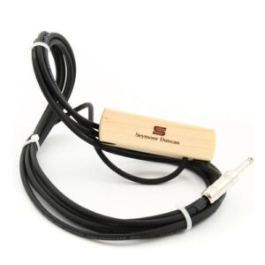 seymour duncan sa-3sc woody sc acoustic soundhole pickup - magnetic single coil pickup for standard steel string acoustic guitars - maple