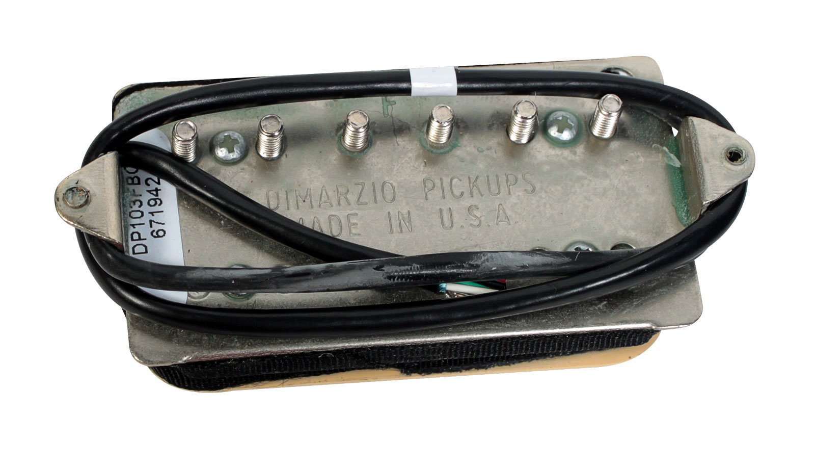 PAF DP103 Humbucker 36th Anniversary F-Spaced Guitar Pickup Black/Creme