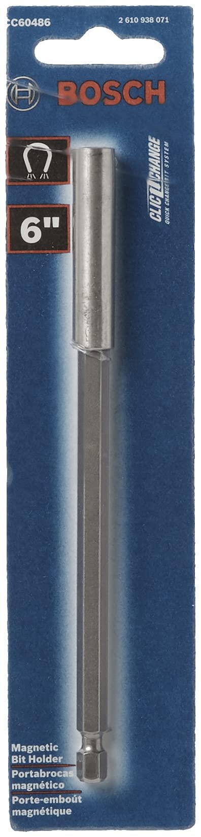 BOSCH CC60486 6 In. Magnetic Bit Tip Holder