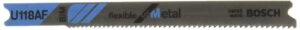 bosch u118af 2-3/4-inch, 24tpi, bi-metal universal shank jigsaw blade, 5 pack