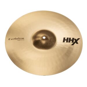 sabian 16" hhx evolution crash, brilliant finish