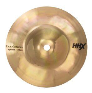 sabian 7" hhx evolution splash, brilliant finish