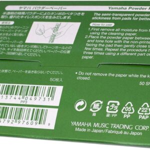 Yamaha YAC-1094P Powder Paper for wind & woodwind musical instruments