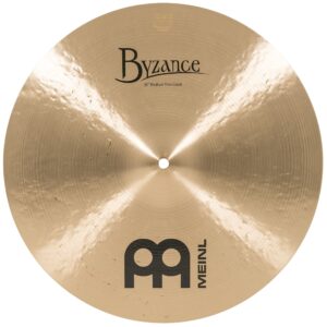 meinl cymbals b16mtc byzance 16-inch medium thin traditional crash cymbal (video)