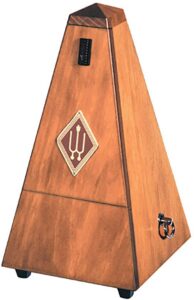 wittner 803m metronome without bell, walnut