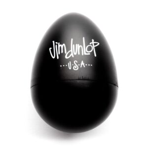 dunlop 9103tbk egg shaker, black, 2/pack