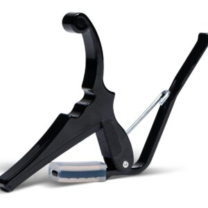 Kyser Quick-Change Capo for electric guitars, Black, KGEBA