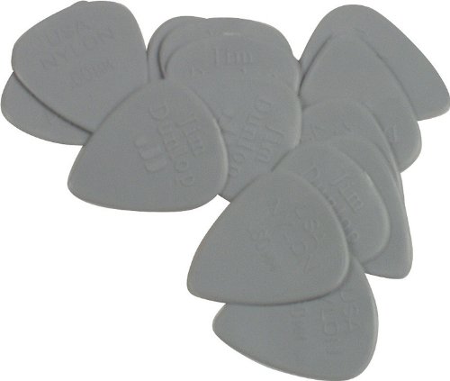 Dunlop 44P60 .60mm Nylon Standard Guitar Picks, Pack of 12