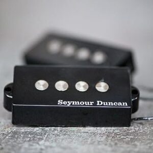 Seymour Duncan SPB-3 Quarter Pound P-Bass Pickup - High Output Pickup for Classic and Hard Rock, Grunge, Metal, and Punk