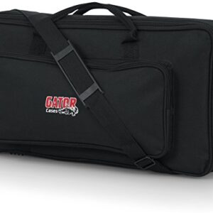 Gator Cases Gig Bag for Micro Controllers, Keyboards, and Multi-Effects Pedals; 23" x 12.125" x 3" (GK-2110)