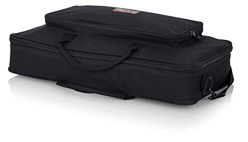 Gator Cases Gig Bag for Micro Controllers, Keyboards, and Multi-Effects Pedals; 23" x 12.125" x 3" (GK-2110)