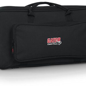 Gator Cases Gig Bag for Micro Controllers, Keyboards, and Multi-Effects Pedals; 23" x 12.125" x 3" (GK-2110)