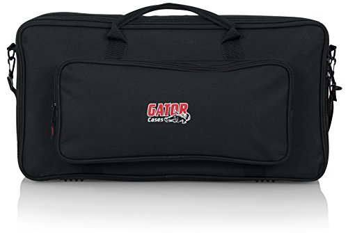 Gator Cases Gig Bag for Micro Controllers, Keyboards, and Multi-Effects Pedals; 23" x 12.125" x 3" (GK-2110)