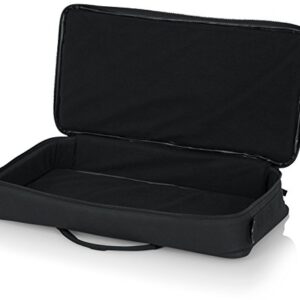 Gator Cases Gig Bag for Micro Controllers, Keyboards, and Multi-Effects Pedals; 23" x 12.125" x 3" (GK-2110)