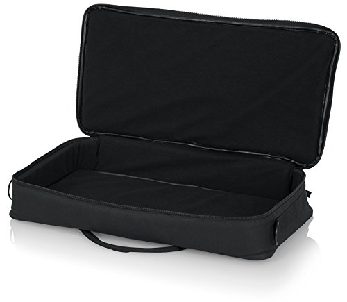 Gator Cases Gig Bag for Micro Controllers, Keyboards, and Multi-Effects Pedals; 23" x 12.125" x 3" (GK-2110)