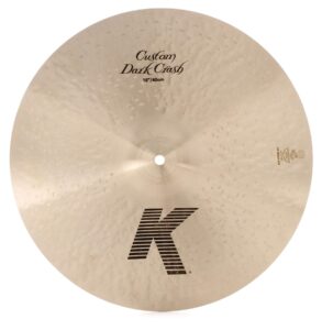 zildjian 16 inch k custom dark crash cymbal