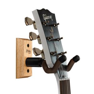 string swing cc01koak hardwood home & studio guitar hanger