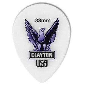 clayton picks st38/12 .38 mm guitar picks, 12 pieces