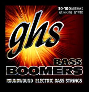 ghs strings 5m-c-dyb bass guitar strings set