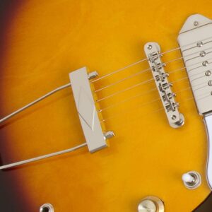 Epiphone Casino Archtop Hollowbody Electric Guitar, Vintage Sunburst