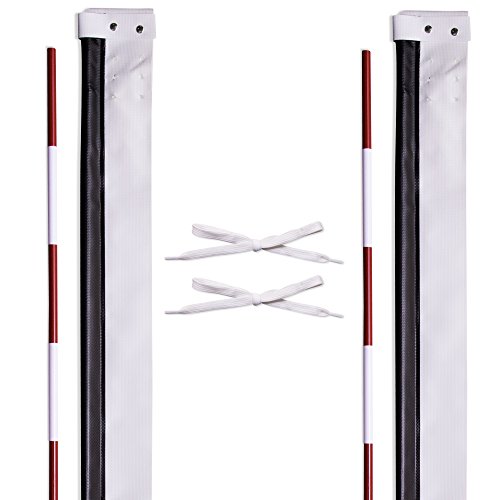 Champion Sports VBANT Volleyball Antenna Set,Red/White