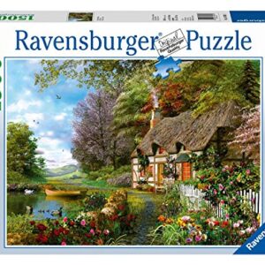 Ravensburger 1500-Piece Country Cottage Jigsaw Puzzle | Premium Quality | Anti-Glare Surface | Precision Fit | Great Gift for Puzzle Enthusiasts