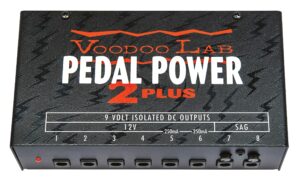 voodoo lab pedal power 2 plus isolated power supply