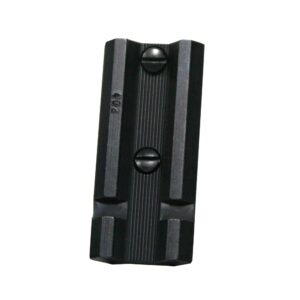 weaver base top mount - 418m, matte black, (48435)