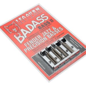 Allparts Leo Quan Bass II Bridge - Chrome