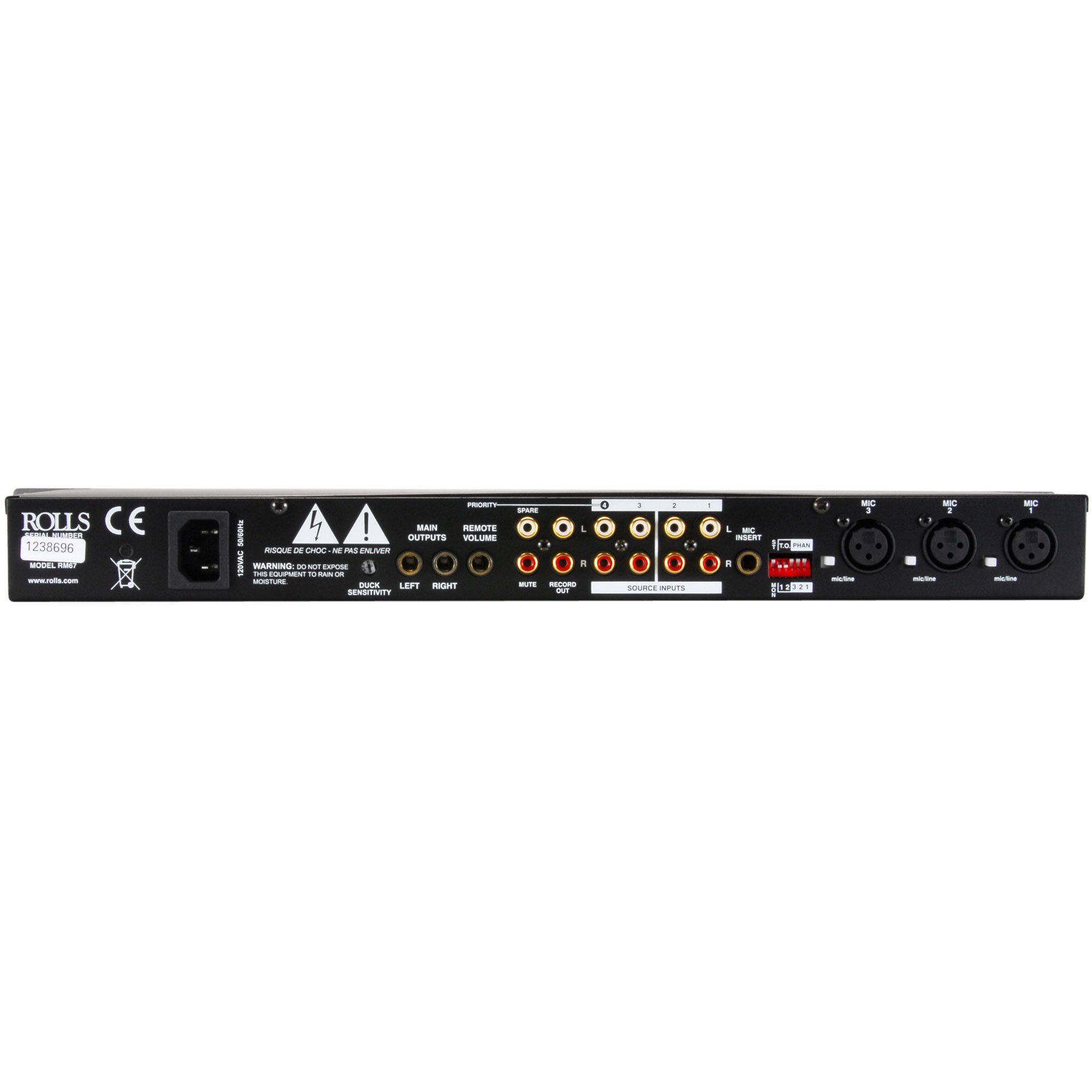 Rolls RM67 Mic/Source Mixer