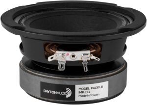 dayton audio pa130-8 5" full range pa driver