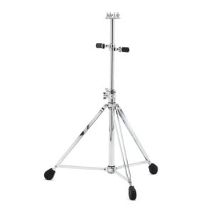 gibraltar 9517 double-braced double conga stand