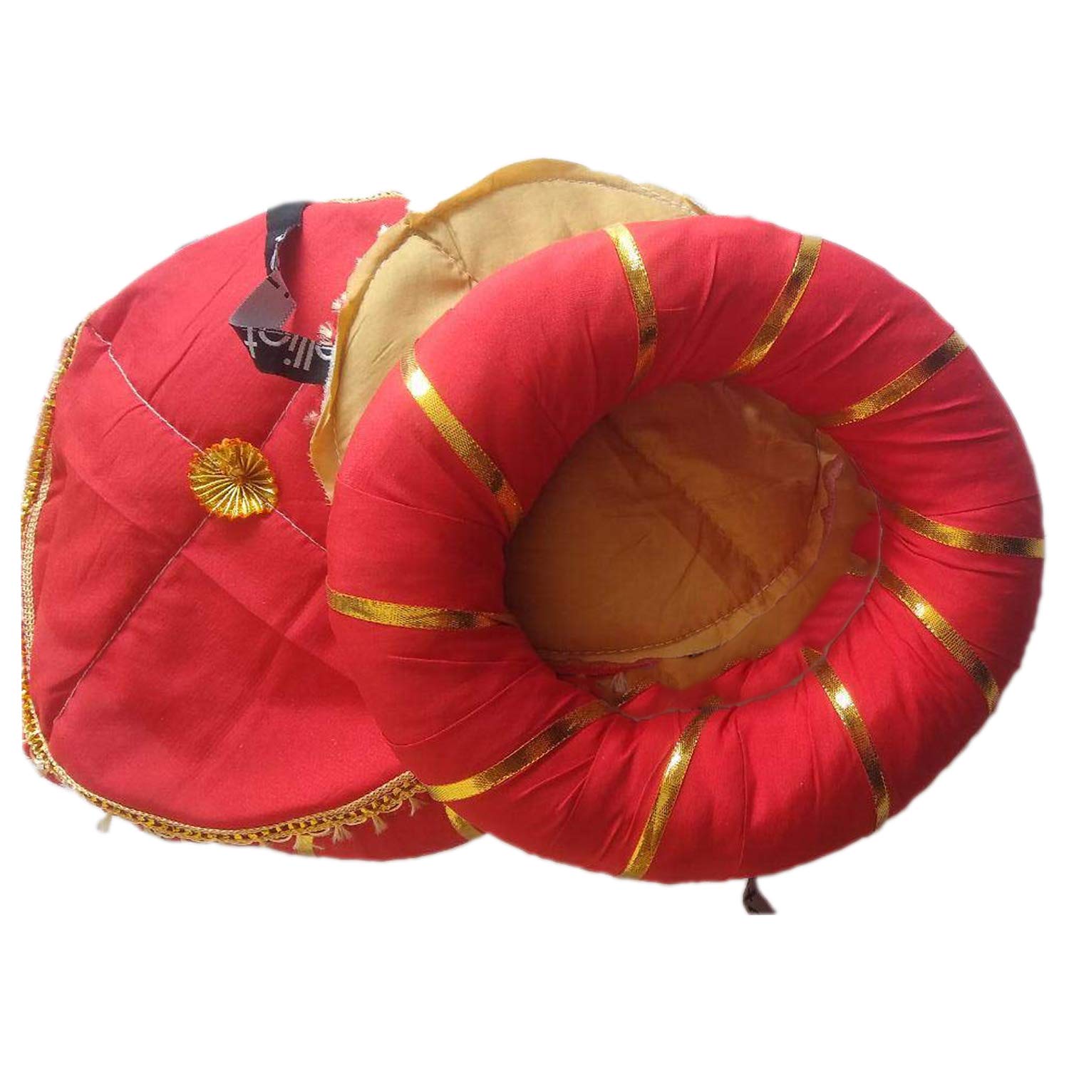 Satnam Bottom Tabla Ring & Cover (DUGGA DUGGI) - Colors and pattern may vary