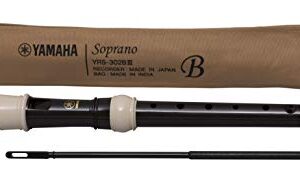 Yamaha YRS-302B Soprano Recorder, Baroque fingering, Key of C