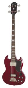 epiphone eb3 electric bass guitar cherry