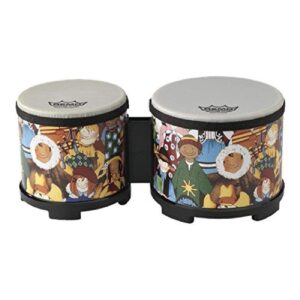 remo rh-5600-00 rhythm club bongo drum - rhythm kids, 5"-6"