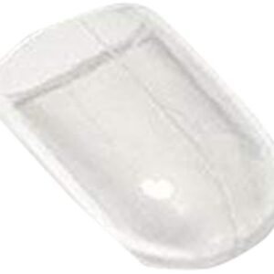 Pro-Tec Athletics Womens Cap Toenail Protection, Clear, Pack Of 4 US