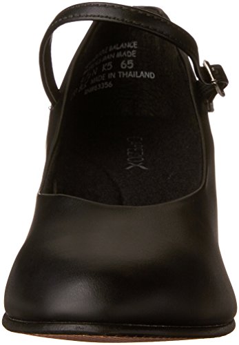 Capezio Women's Jr. Footlight Character Shoe,Black,7.5 M US