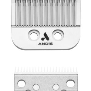 Andis – 01556, Master MLX Standard Replacement Blade – Built with Stainless Carbon Steel, Adjusts from 000-1, Long-Lasting Sharp Blade, Leaves Hair 1/125 Inches or 0.2mm Short – Grey