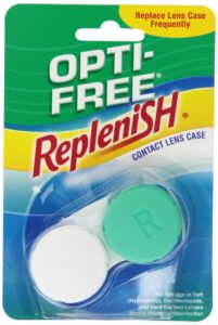 opti-free contact lens case, 1 pack