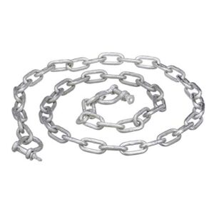 seachoice galvanized anchor lead chain, 3/16 in. x 4 ft.