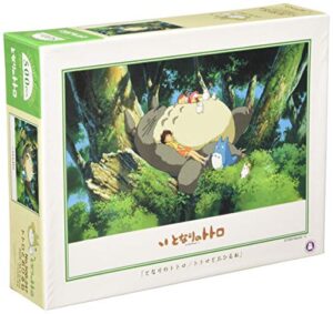 ensky - my neighbor totoro - napping with totoro, 500 piece jigsaw puzzle (500-247)