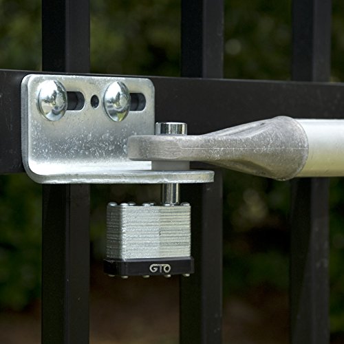 Mighty Mule Gate Operator Security Pin Lock (FM133), Silver