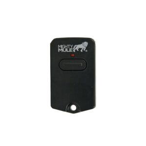 mighty mule single button gate opener remote (fm135) , black