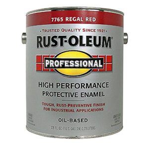 rustoleum 7765402 high performance protective enamel, regal red ~ gallon